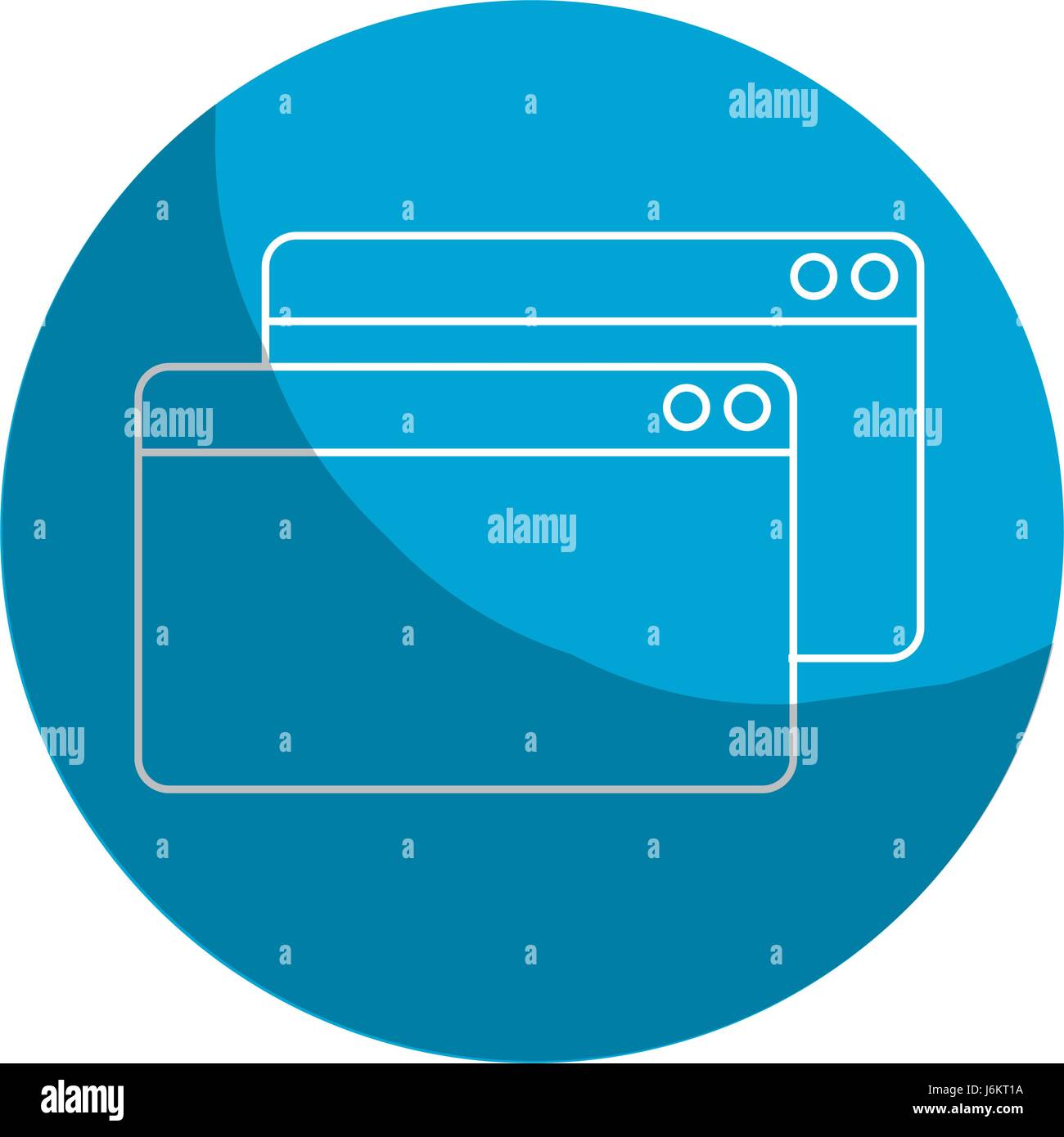 sticker digital windows website data information Stock Vector Image ...