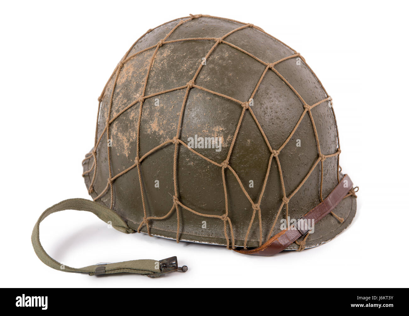 American ww2 military helmet isolated on white background Stock Photo ...