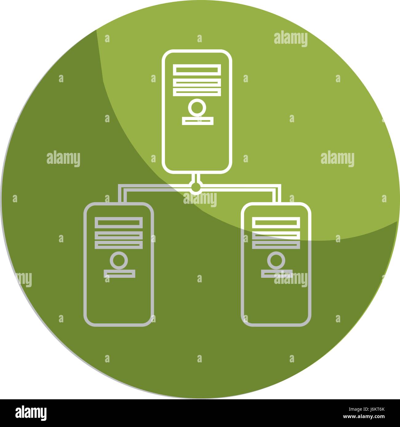 sticker banner data center digital connection Stock Vector Image & Art ...