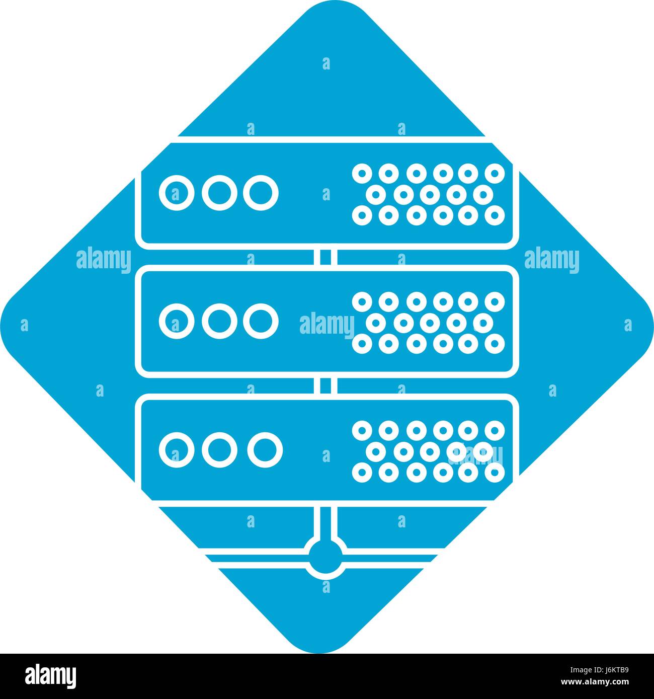 label digital router to connect data center Stock Vector Image & Art ...