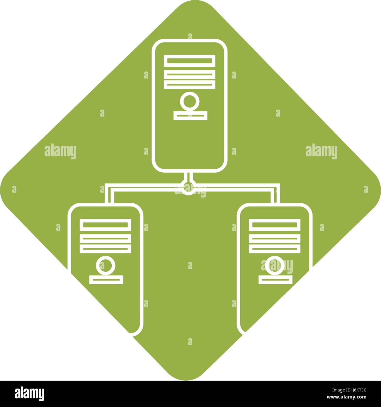 label banner data center digital connection Stock Vector Image & Art ...