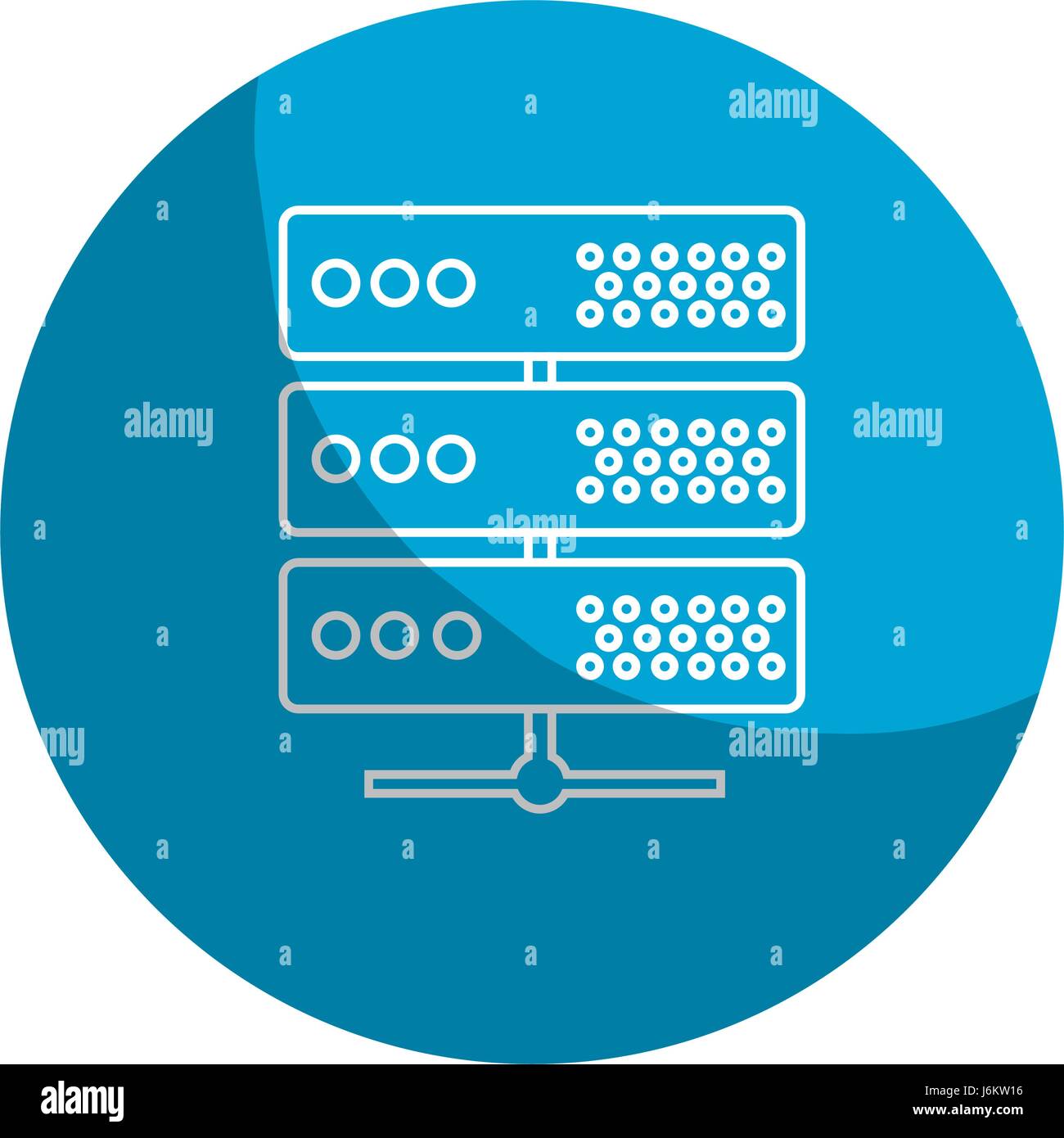 sticker digital router to connect data center Stock Vector Image & Art ...