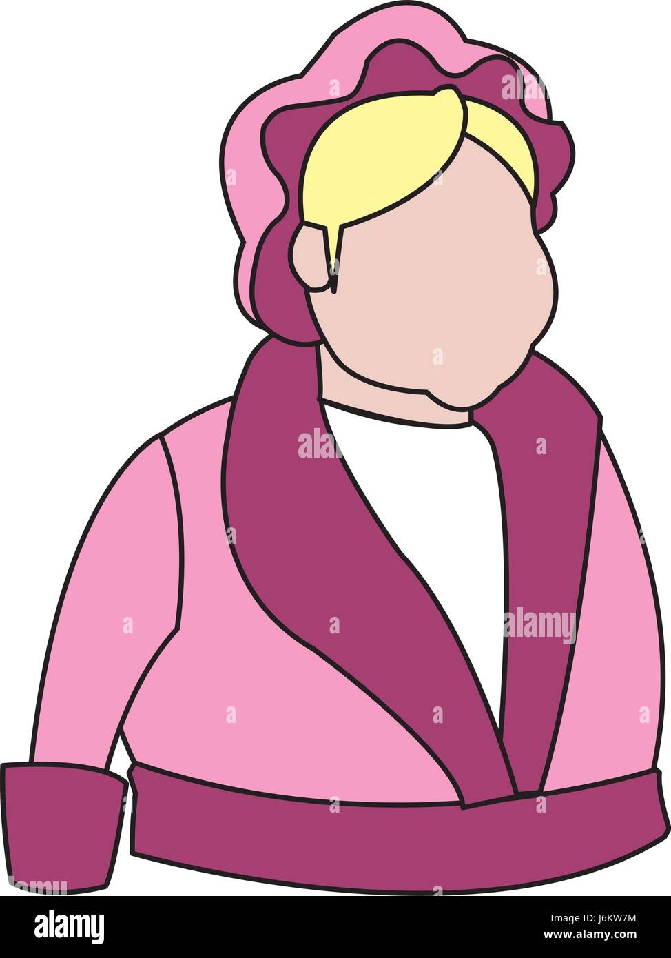 Faceless grin Stock Vector Images - Alamy