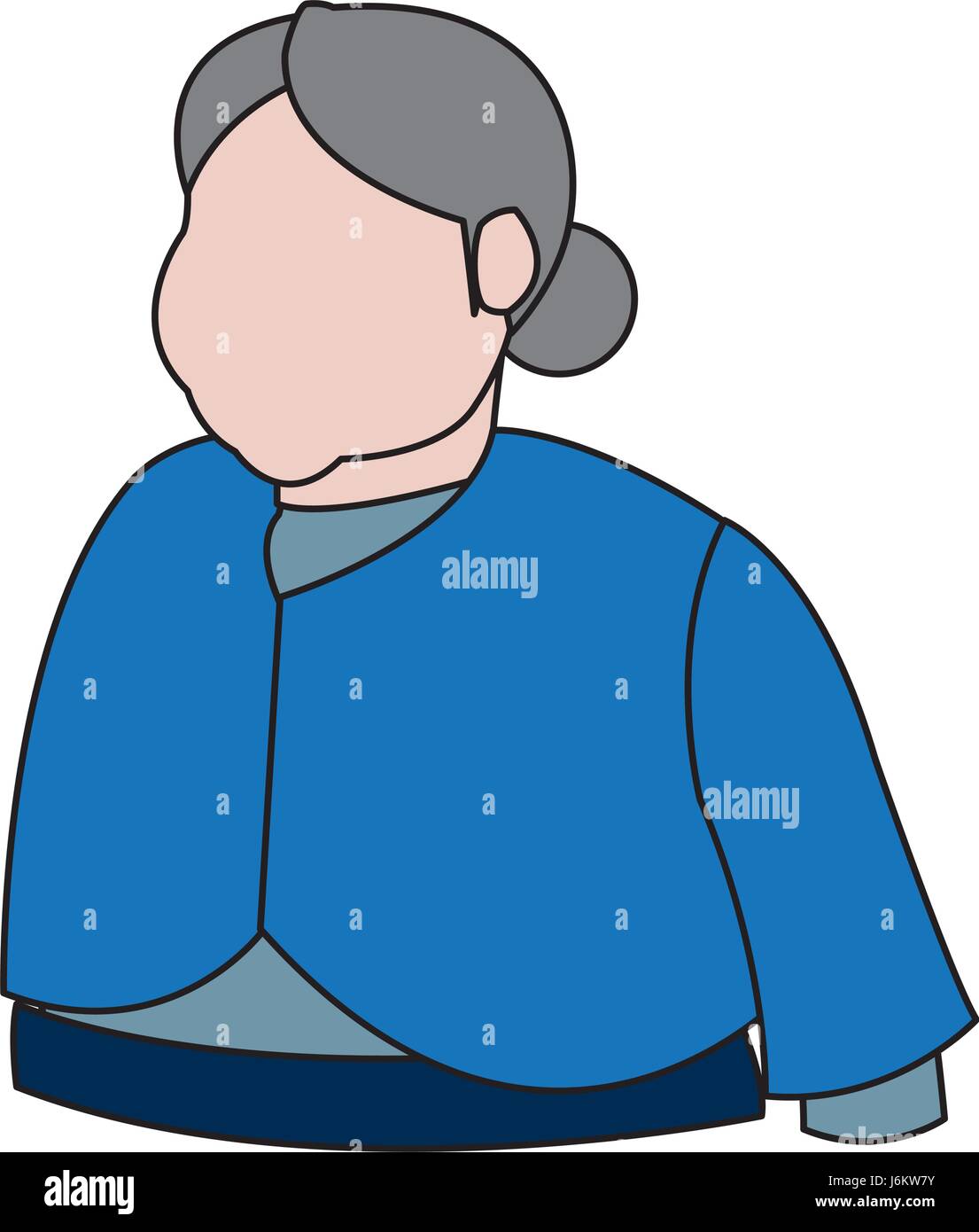 Faceless grin Stock Vector Images - Alamy