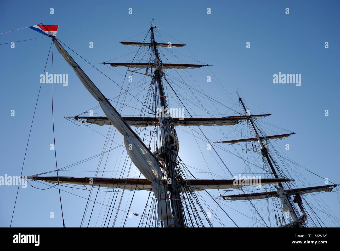 beautiful beauteously nice sailing ship sailing boat sailboat rowing ...
