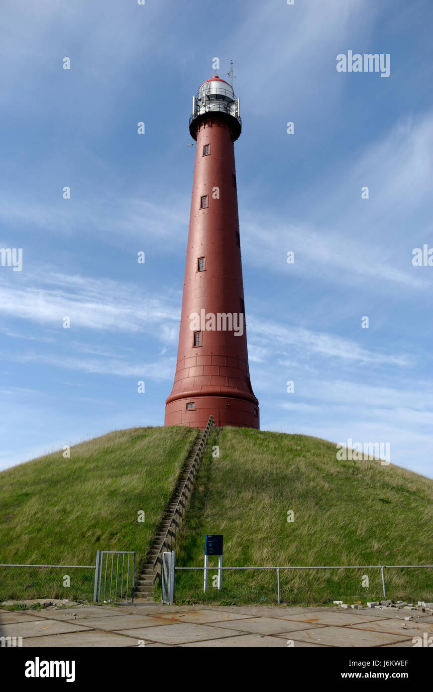 beacon lighthouse sign signal blue stairs tower green navigation ...