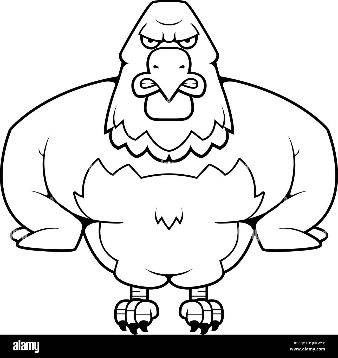 Bald eagle perched Stock Vector Images - Alamy