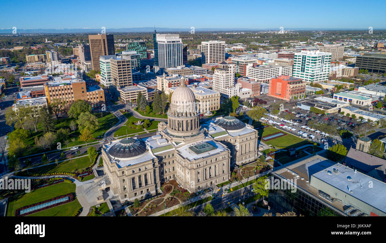 Boise Aerial Stock Photos & Boise Aerial Stock Images - Alamy