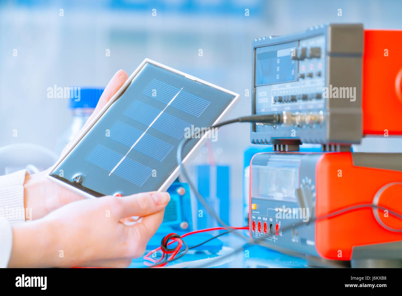 Photovoltaic cell laboratory hi-res stock photography and images - Alamy
