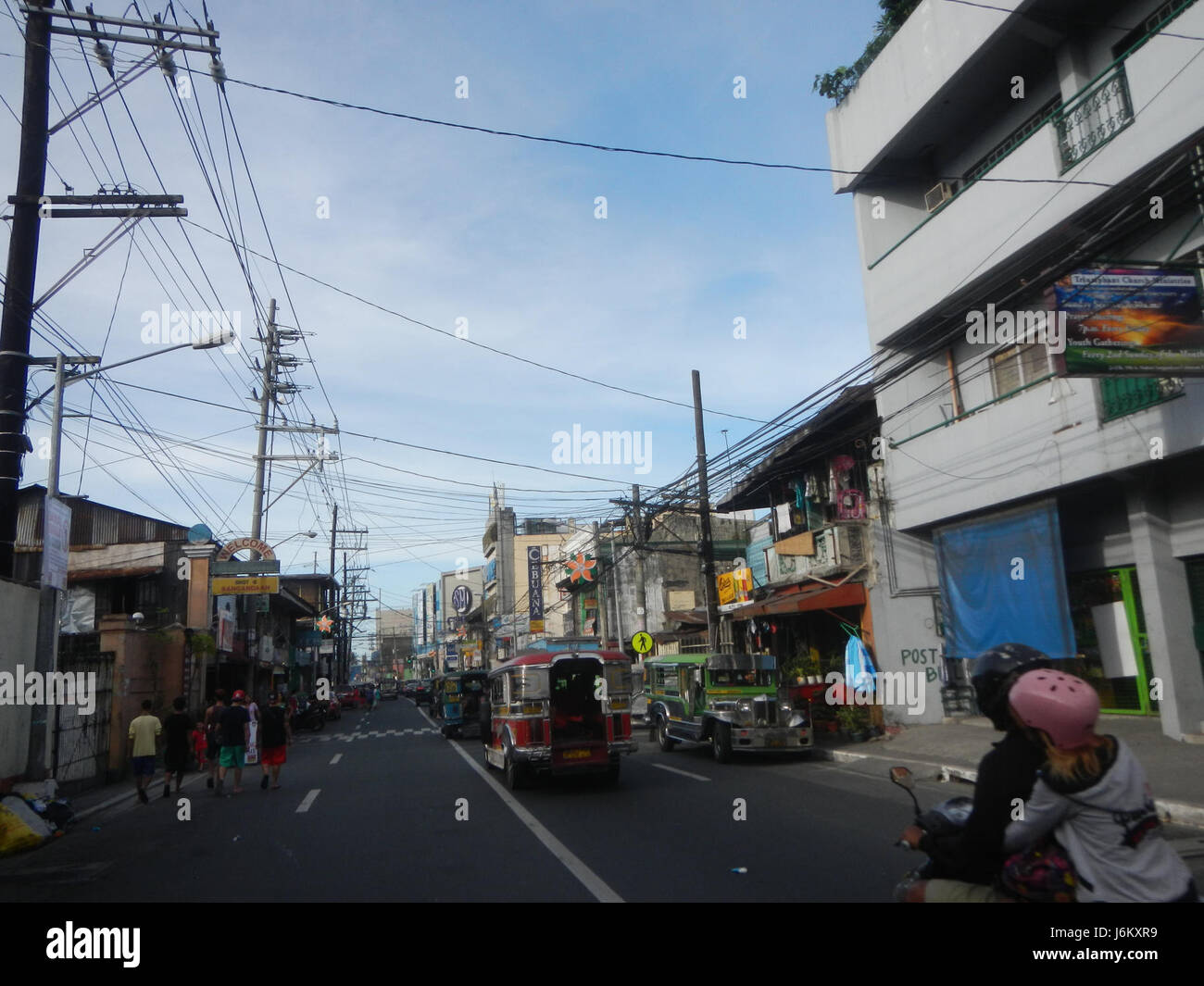 A photograph showing the intersection of M. H. del Pilar Street and A ...