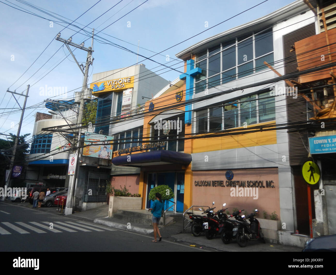 The intersection of M. H. del Pilar Street and A. Mabini Street in ...