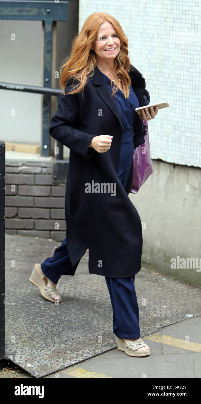 Patsy Palmer At The Itv Studios London High Resolution Stock ...
