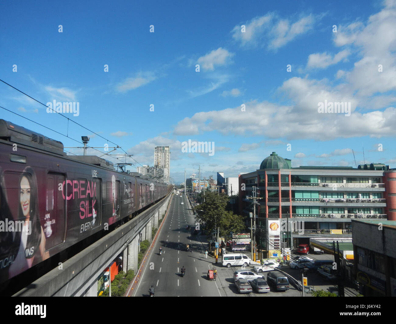 This image depicts *Pureza LRT Station*, located along Magsaysay ...