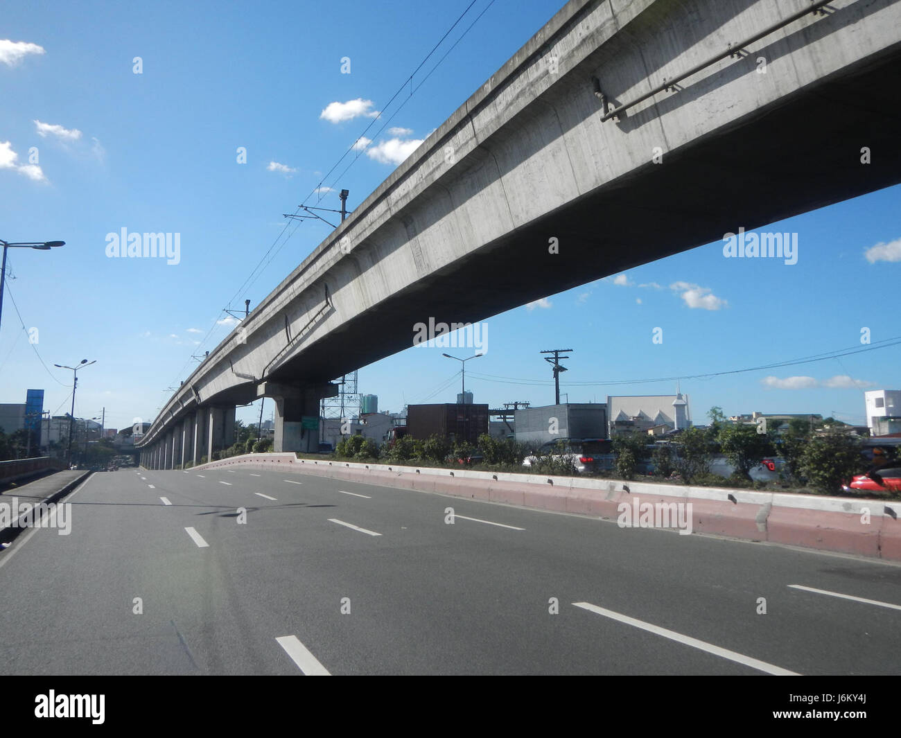 The Pureza LRT Station, located on Magsaysay Boulevard in Santa Mesa ...