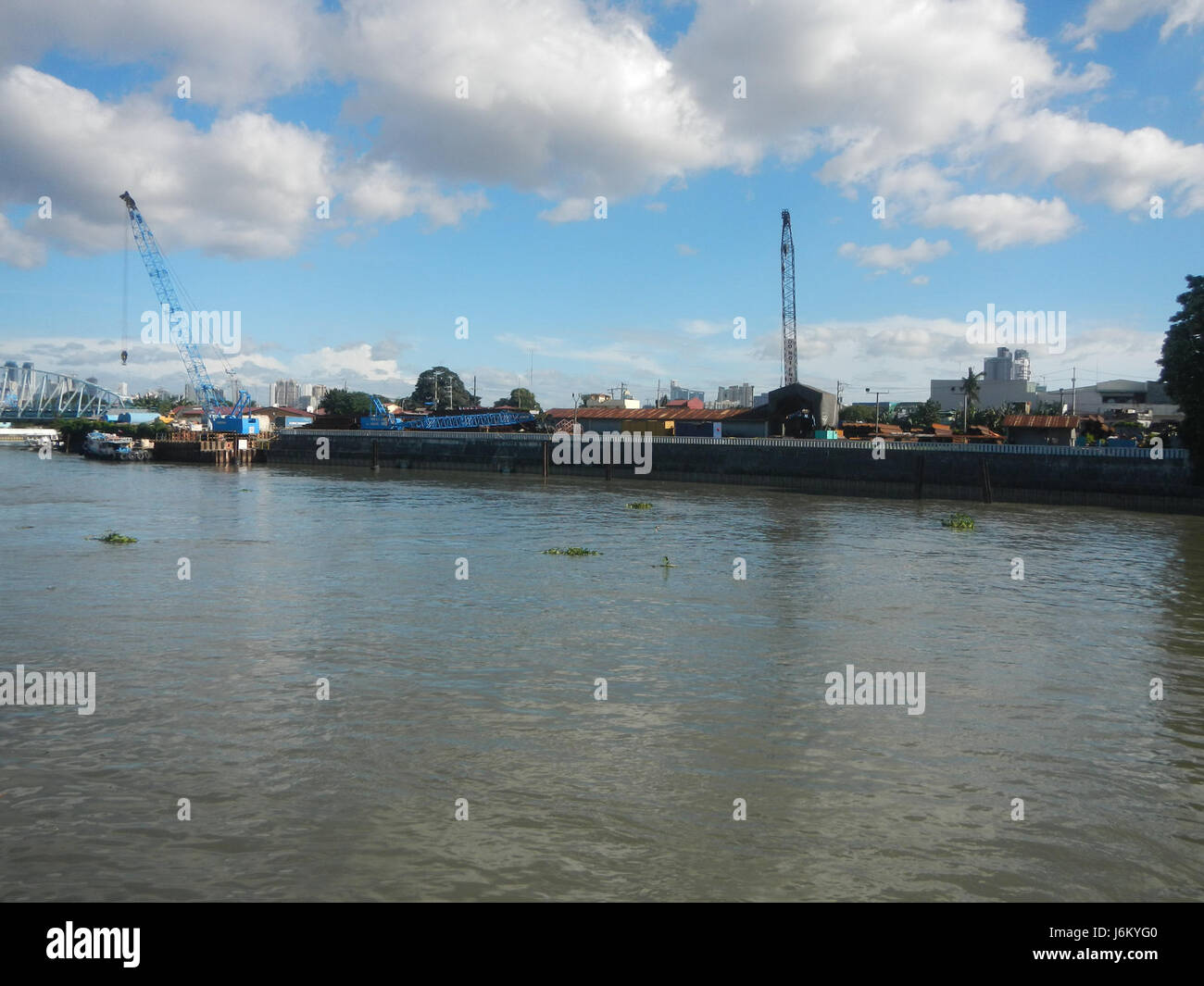 The Punta Santa Ana Linear Park is a public space along the Pasig River ...