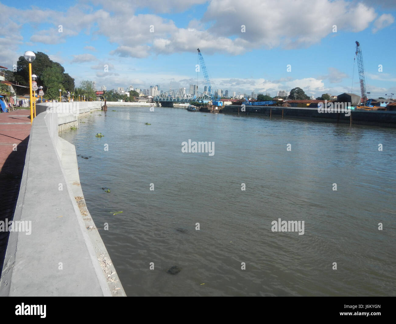 Punta Santa Ana Linear Park is located along the Pasig River in ...