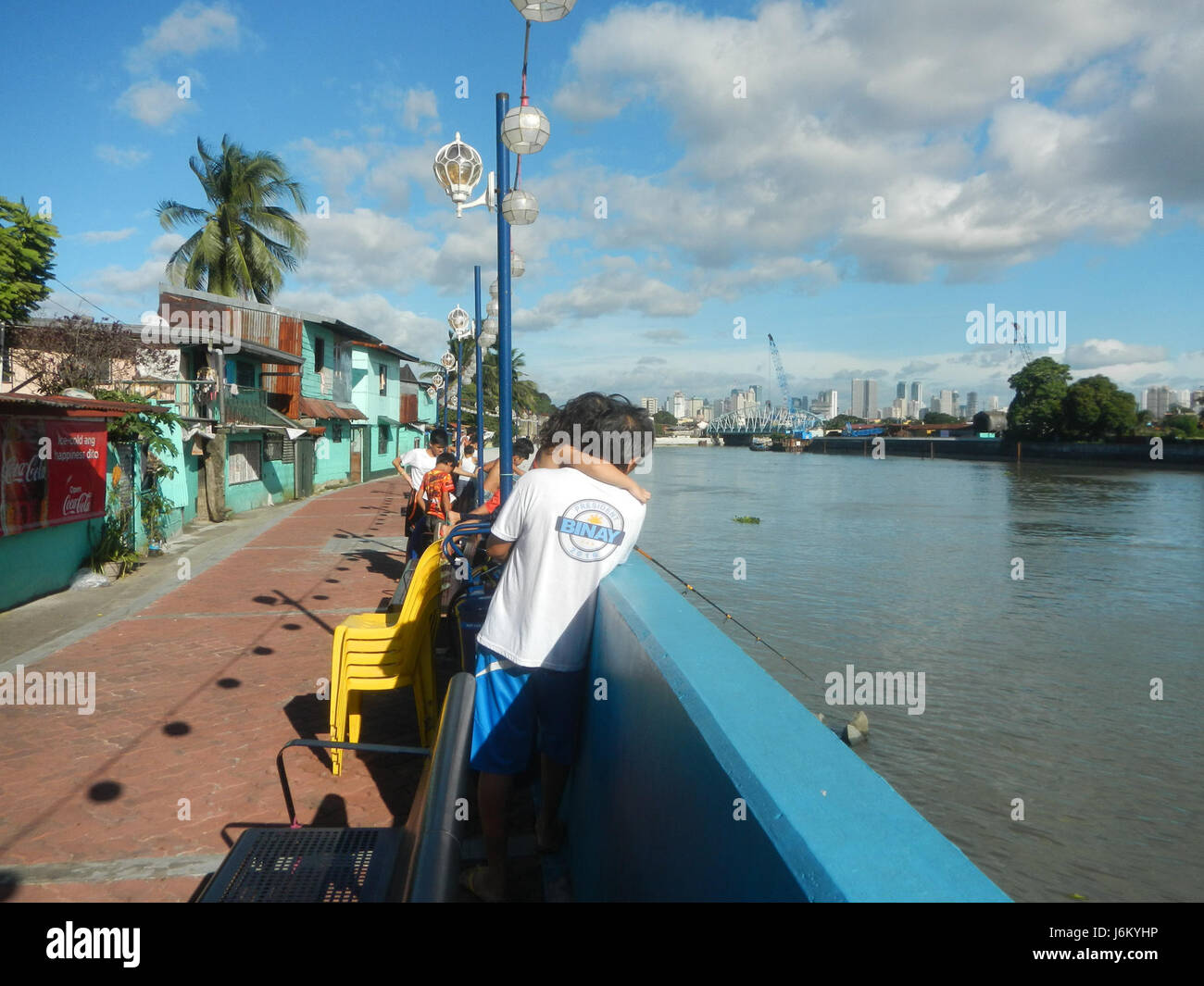 The Punta Santa Ana Linear Park is located along the Pasig River in ...