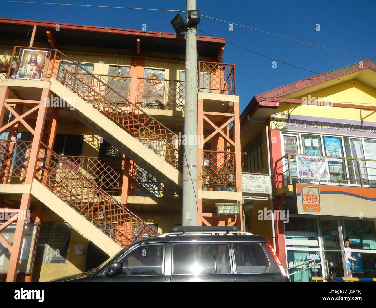 The Jaime Cardinal Sin Village Church, located in Dambang Bayan, Punta ...