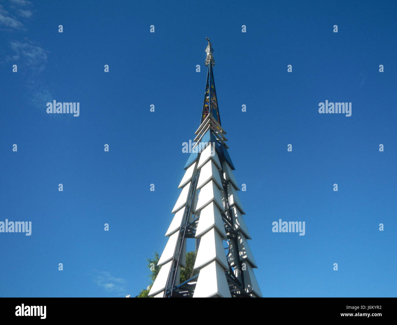 The Jaime Cardinal Sin Village Church in Dambang Bayan, Punta Santa Ana ...