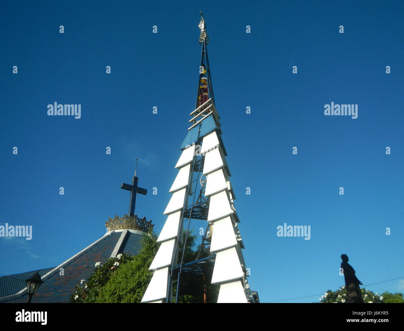 The Jaime Cardinal Sin Village Church, located in Dambang Bayan, Punta ...