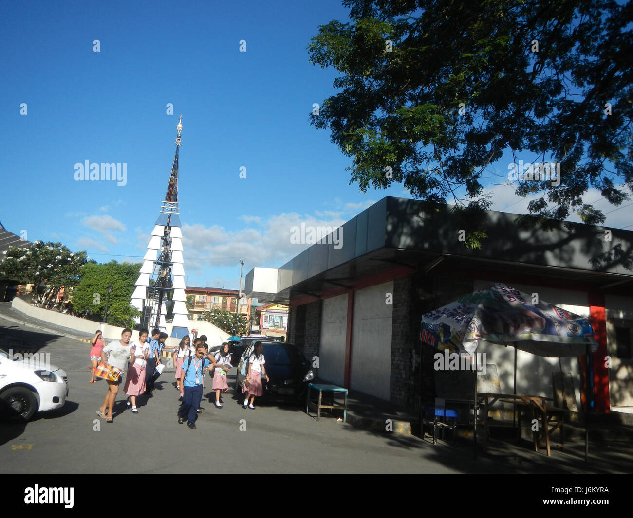 The Jaime Cardinal Sin Village Church in Dambang Bayan, Punta Santa Ana ...