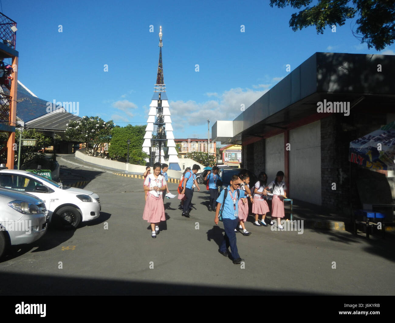 The Jaime Cardinal Sin Village Church, located in Dambang Bayan, Punta ...