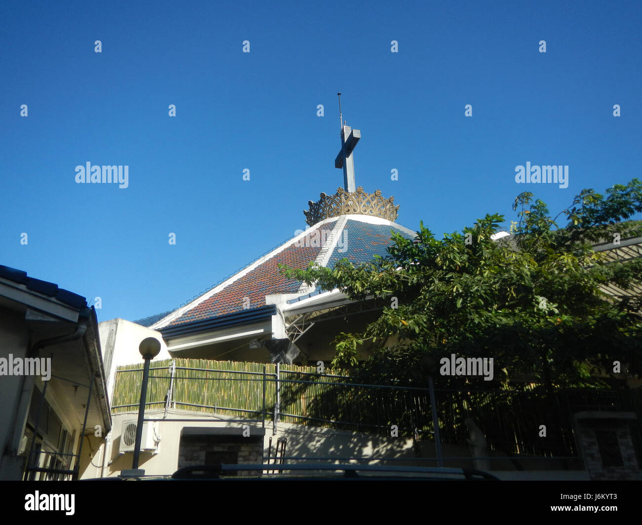 Photograph of the Jaime Cardinal Sin Village Church located in Dambang ...