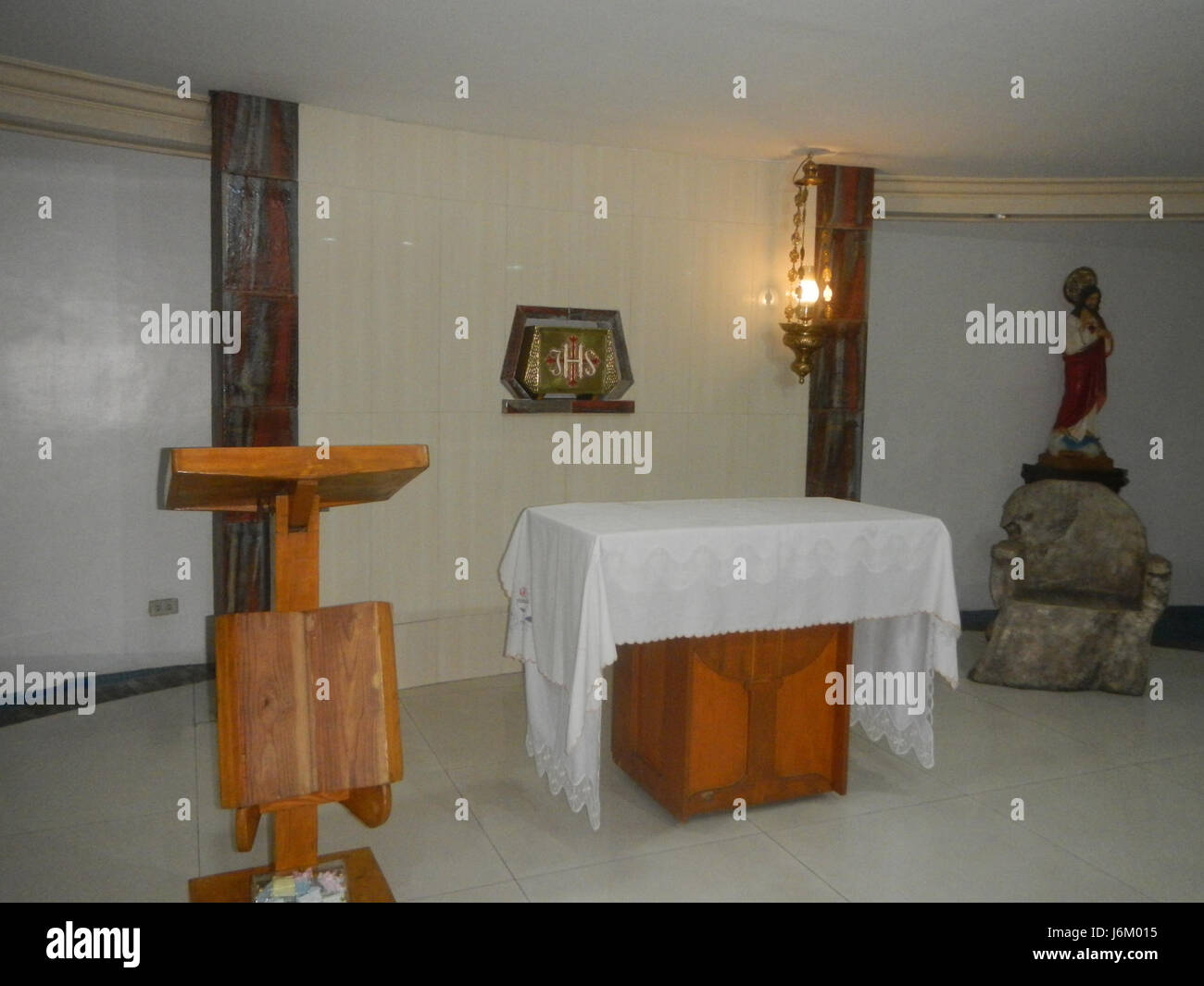 The Jaime Cardinal Sin Village Church is located in the Dambang Bayan ...