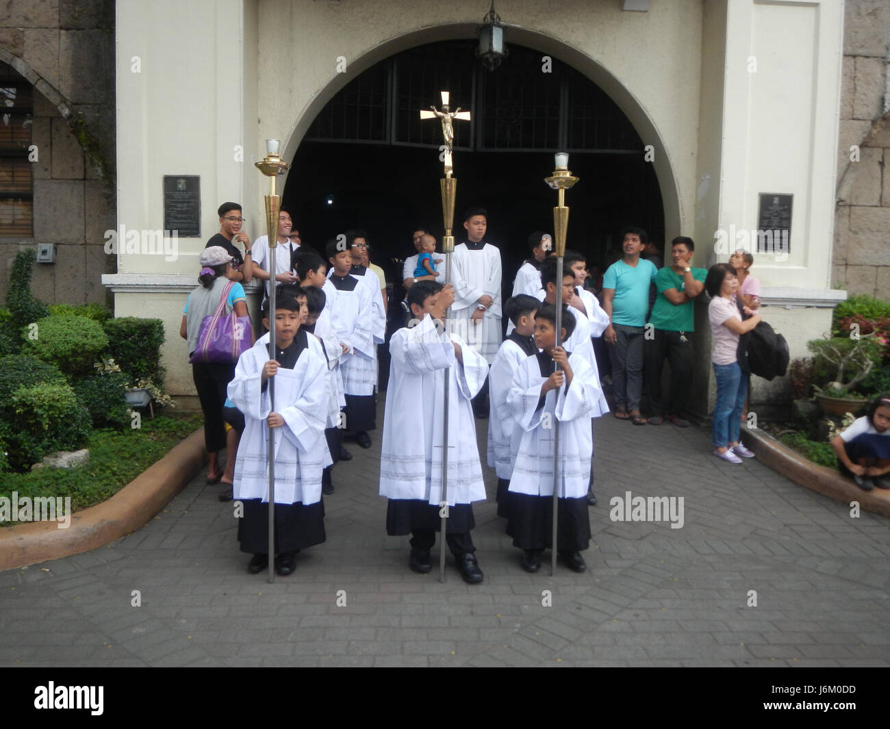 A photo from the December 7, 2016, Pistang Bayan procession in Malolos ...