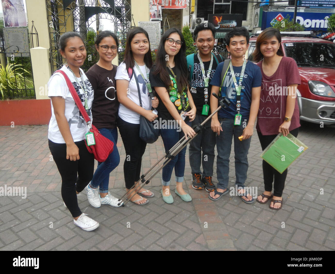 The Dapit Processions on December 7, 2016, in Malolos, Philippines ...