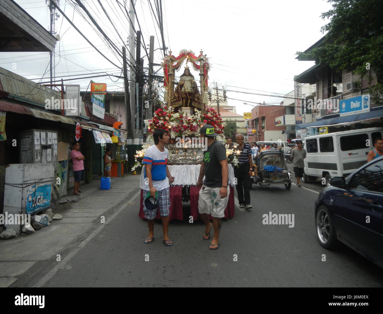This image captures the 2016 Dapit Processions in Malolos, Bulacan, a ...