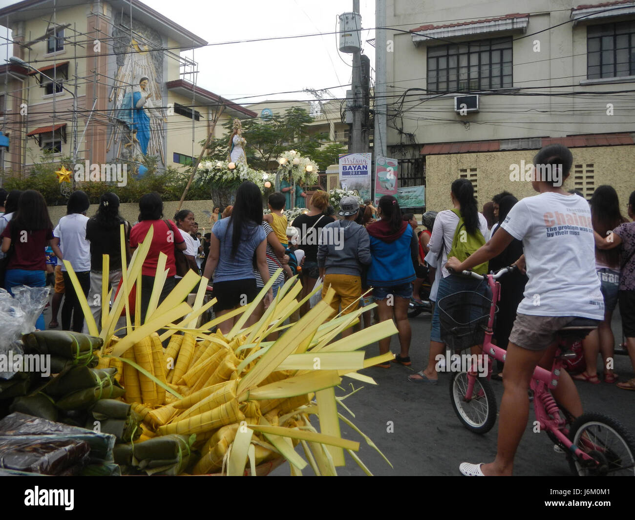 The Dapit Processions during the Pistang Bayan (town festival) on ...
