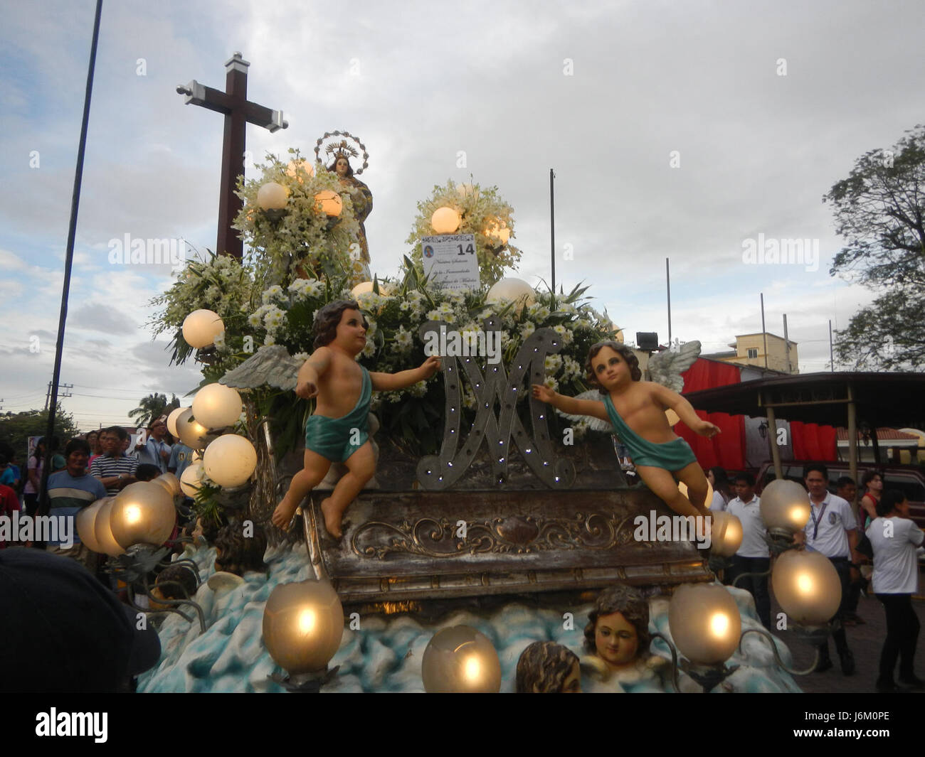 The Dapit Processions during the Pistang Bayan on December 7, 2016, in ...