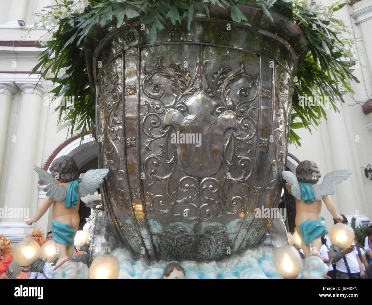 The Dapit Processions on December 7, 2016, at Malolos Cathedral were ...