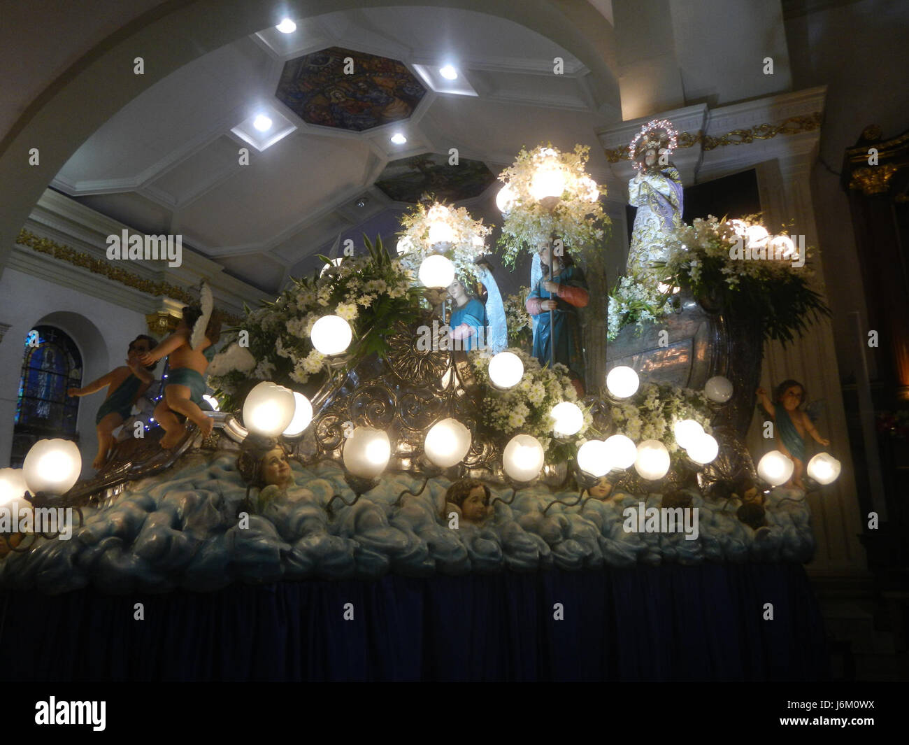 The Dapit Processions, held on December 7, 2016, in Malolos ...