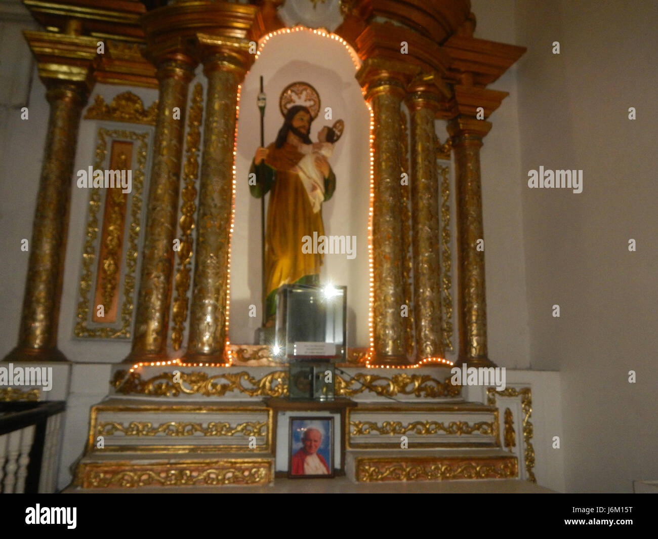 This image shows the 2016 restoration of the interior of Barasoain ...
