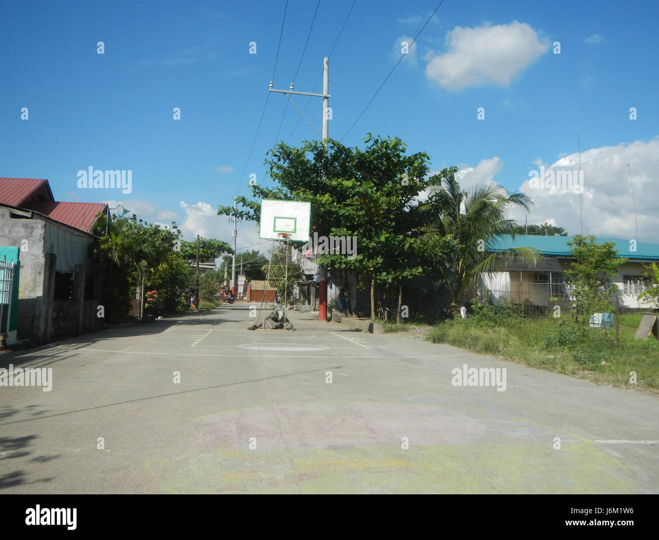 This photograph captures the rural roads connecting San Vicente Agustin ...