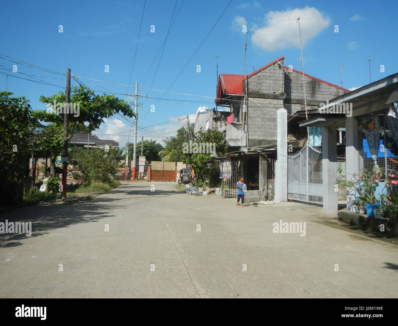 The Farm to Market Road in San Vicente Agustin, Batasan Bata Matanda ...