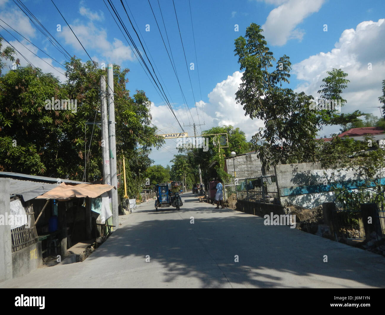 A detailed map or photograph of a road located in San Vicente Agustin ...