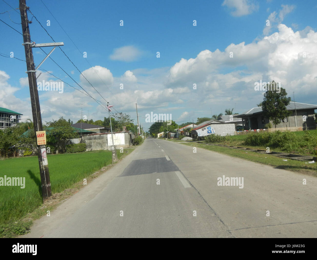 This image shows the lush paddy fields in Salapungan Roads, Magumbali ...