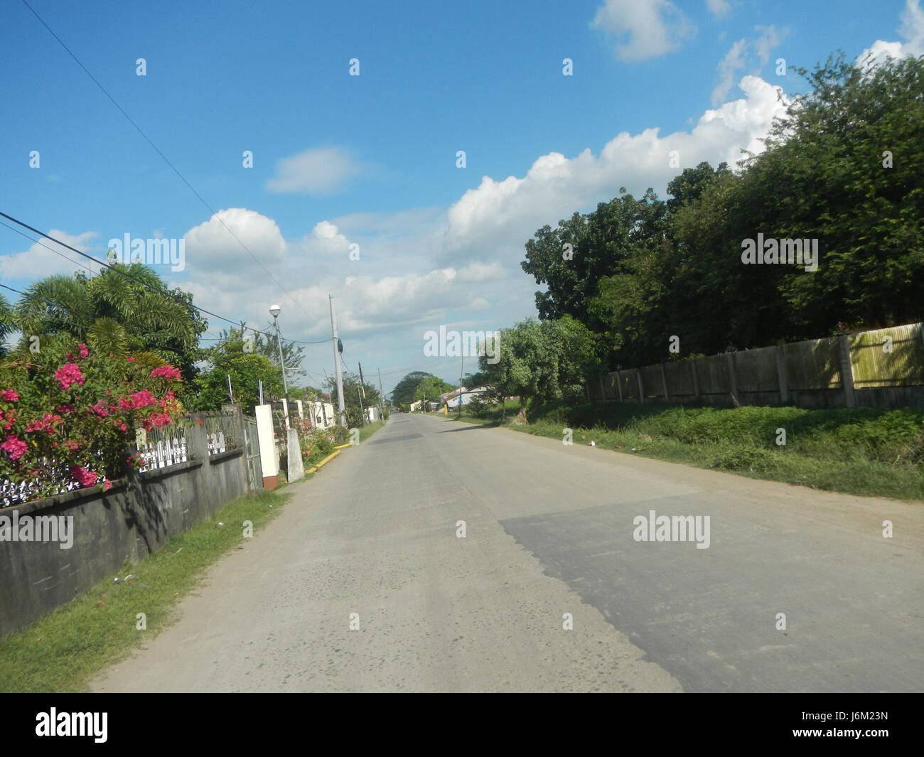 The fields and roads in Salapungan, Magumbali, and Candaba, Pampanga ...