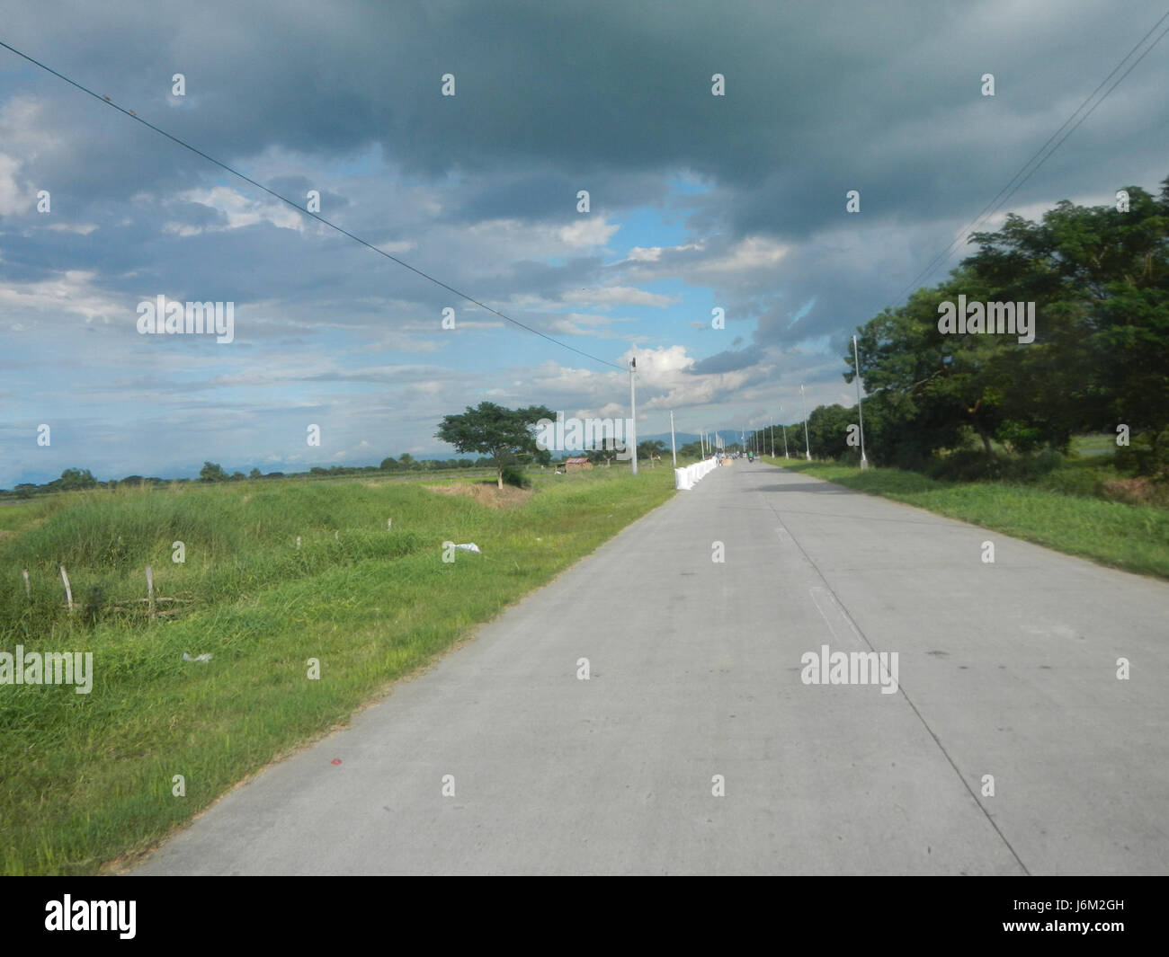 This image captures the agricultural landscape of Magumbali, Candaba ...