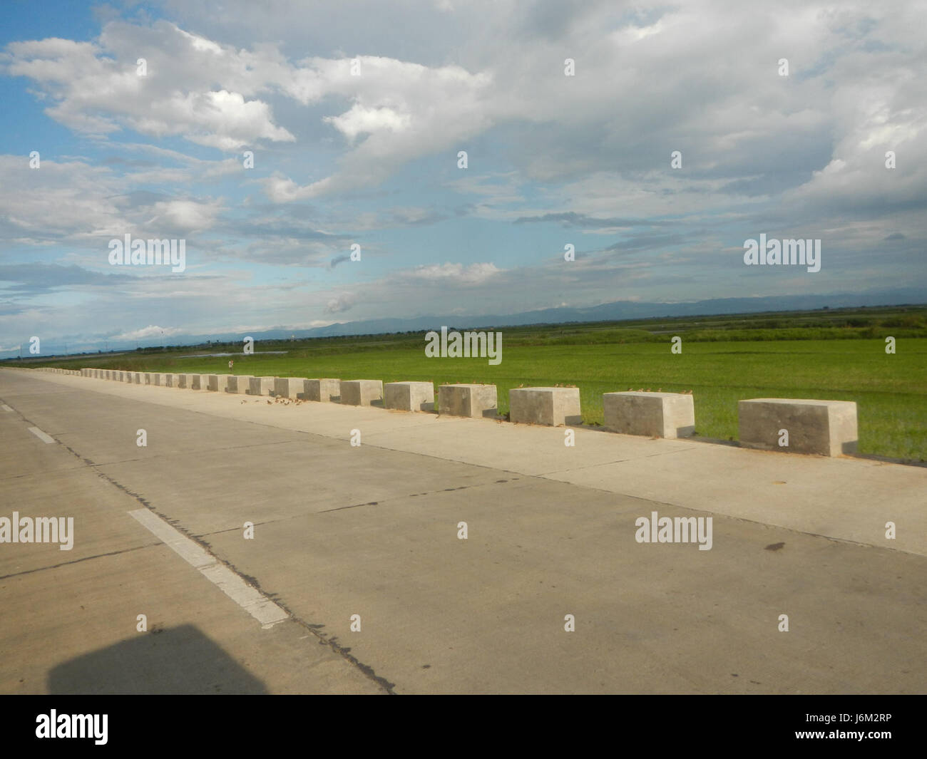 The paddy fields and slopes in Paralaya and Magumbali, Candaba ...