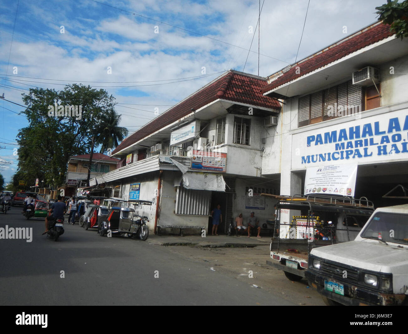 The road infrastructure in Ibayo Poblacion, Marilao, Bulacan, including ...