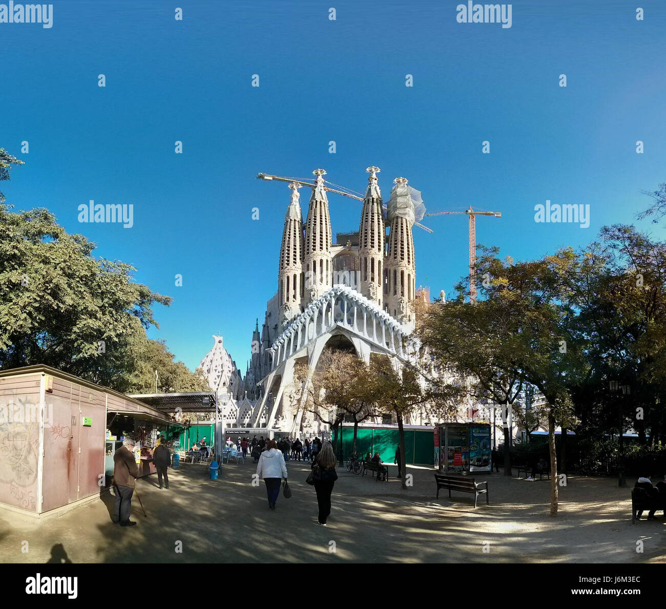 A reference to the Sagrada Familia, the iconic basilica designed by ...