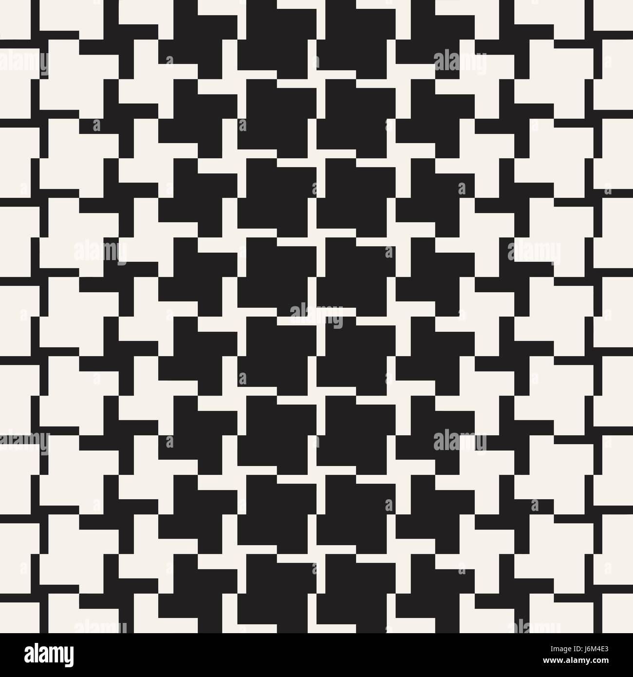 Vector Seamless Geometric Pattern. Halftone gradient stylish color ...