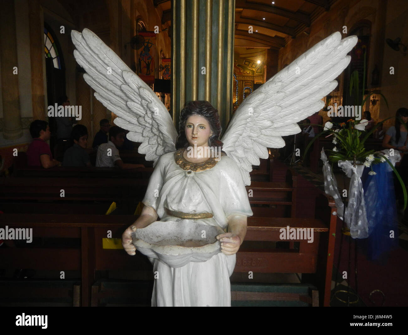 Photograph of the wedding ceremony at Saint Ildephonsus of Toledo ...