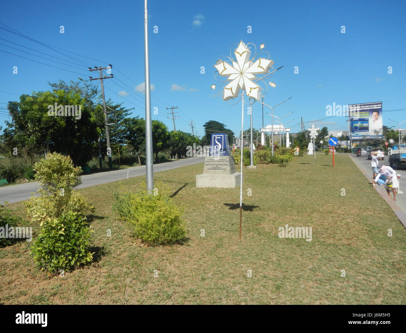 09649 Welcome Arch Boundary Sign Pan-Philippine Highway Baliuag San ...
