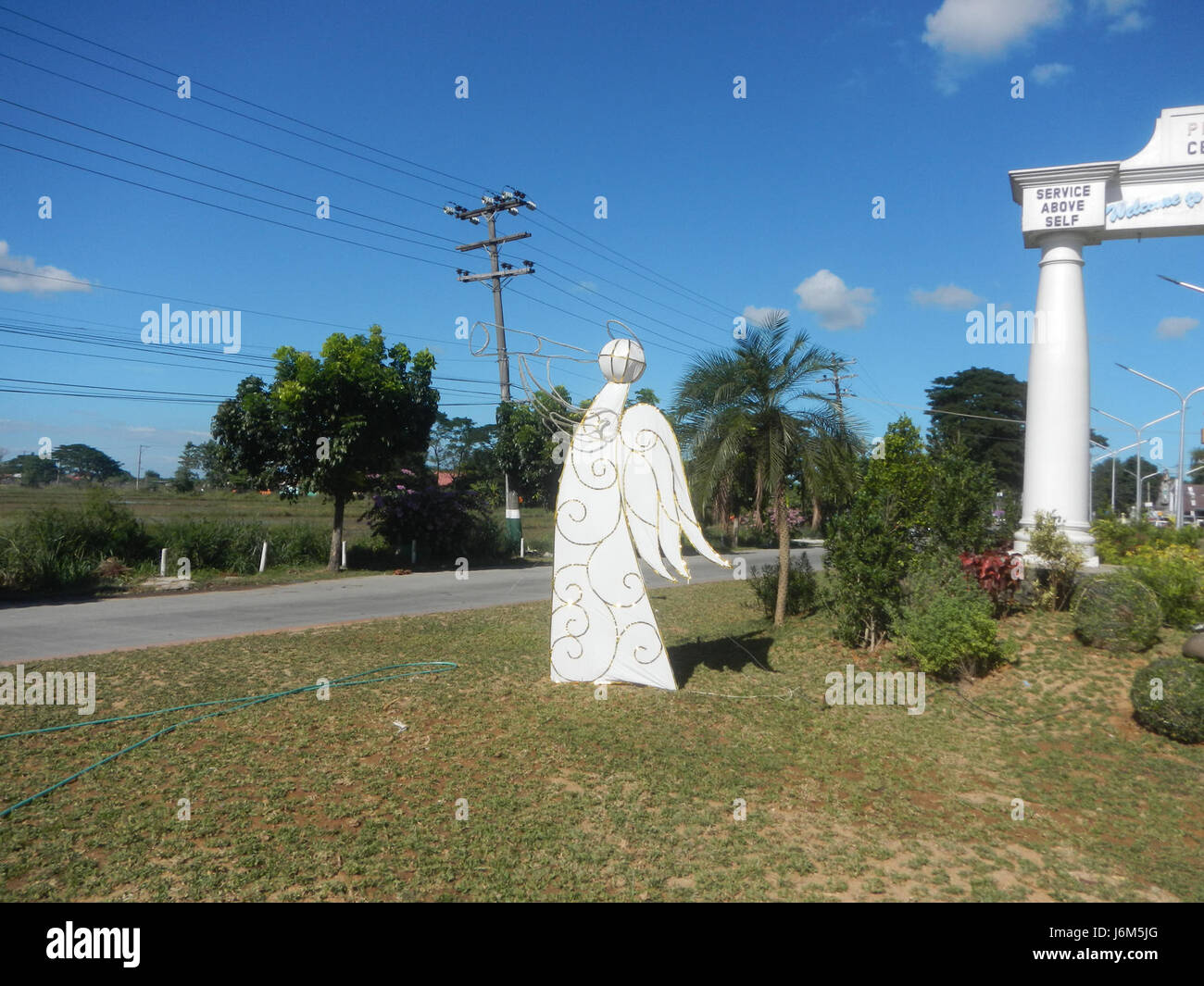 09674 Welcome Arch Boundary Sign Pan-Philippine Highway Baliuag San ...