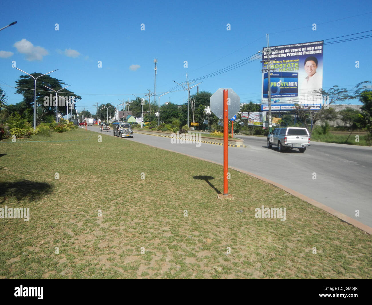 This 'Welcome Arch' is located at the boundary of Baliuag and San ...